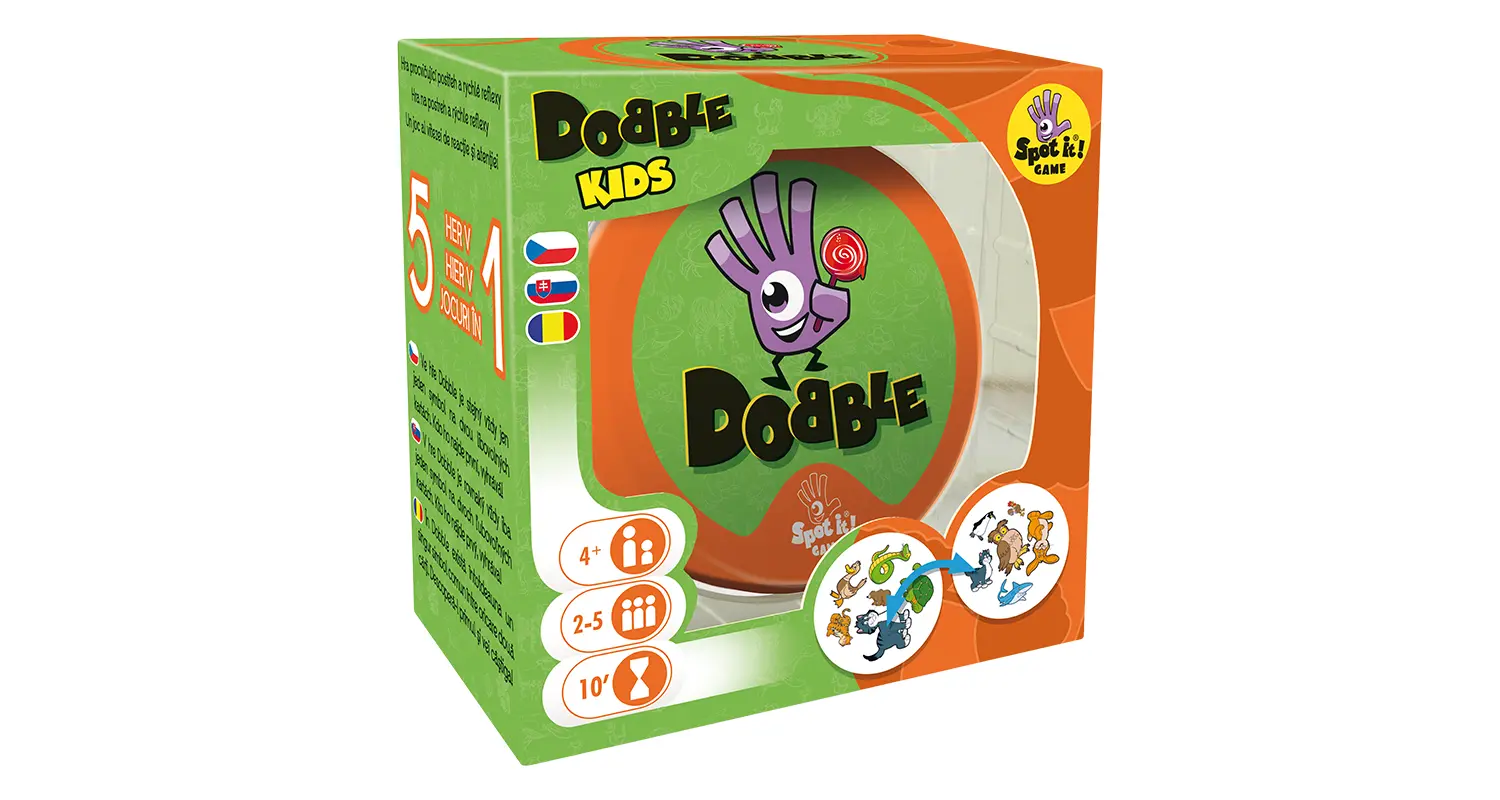 Dobble Kids Board Game - Asmodee Czech Republic