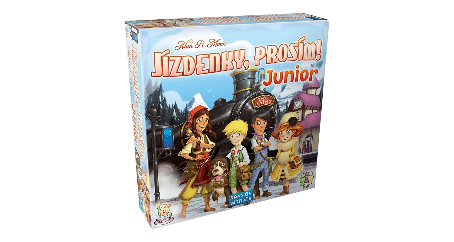 Jízdenky, prosím! Junior - Asmodee Czech Republic