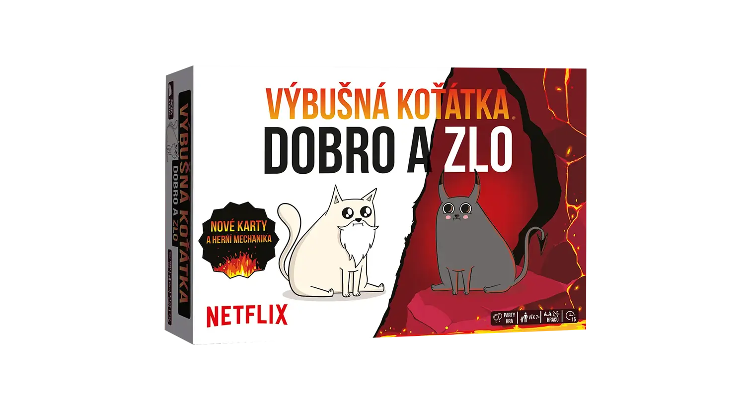 Výbušná koťátka: Dobro a zlo - Asmodee Czech Republic