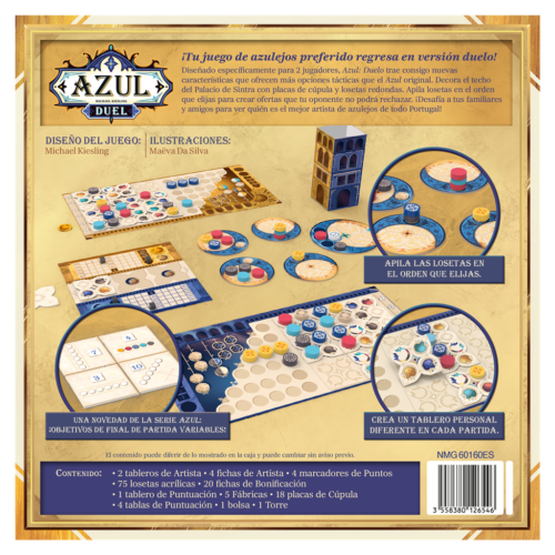 Azul Duel Juego de mesa - Asmodee Spain