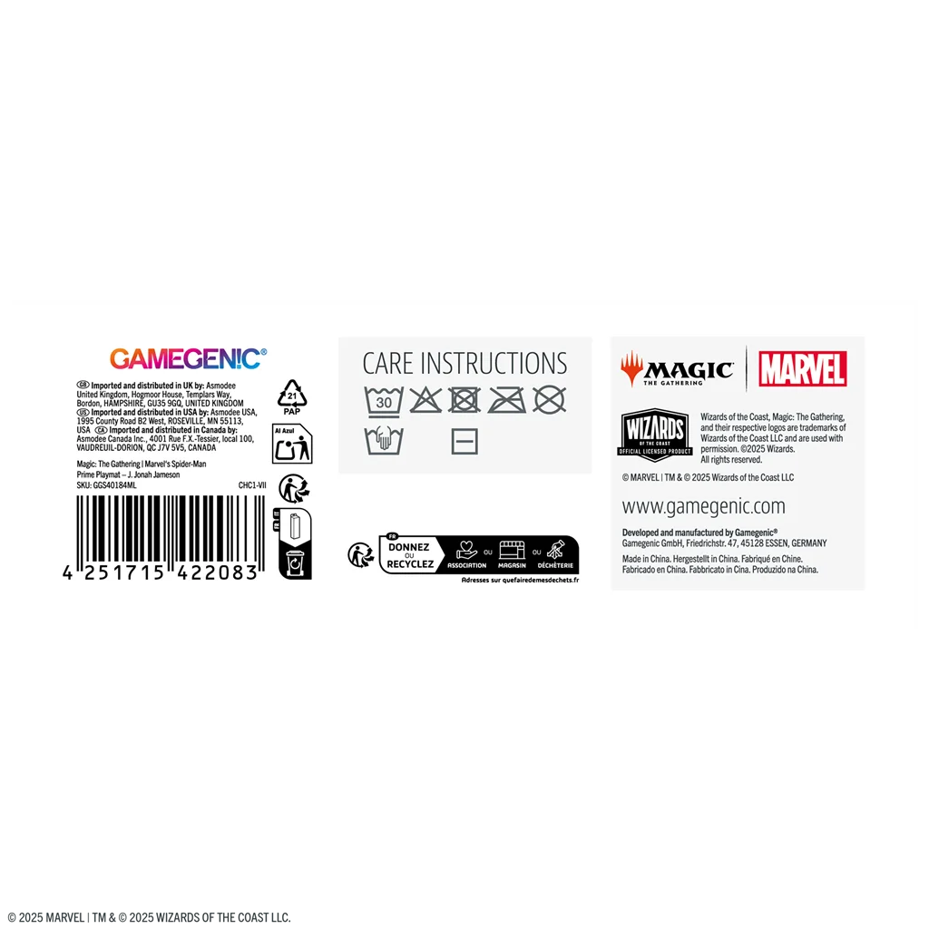 MTG Marvel's Spider-Man Playmat J. Jonah Jameson Juego de mesa ...