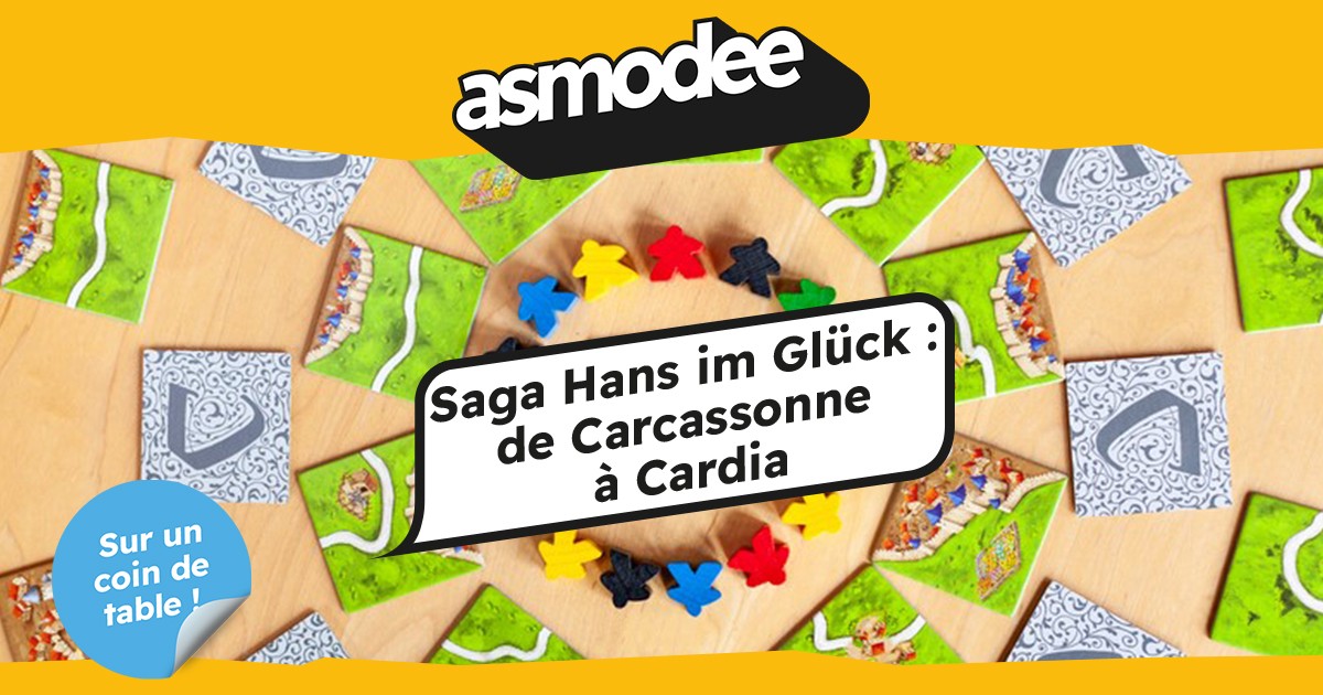 Saga Hans Im Glück : du jeu Carcassonne à Cardia... - Asmodee Blog