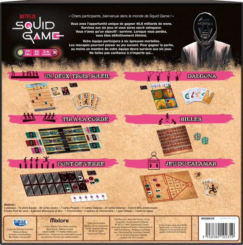 Squid Game - Asmodee France