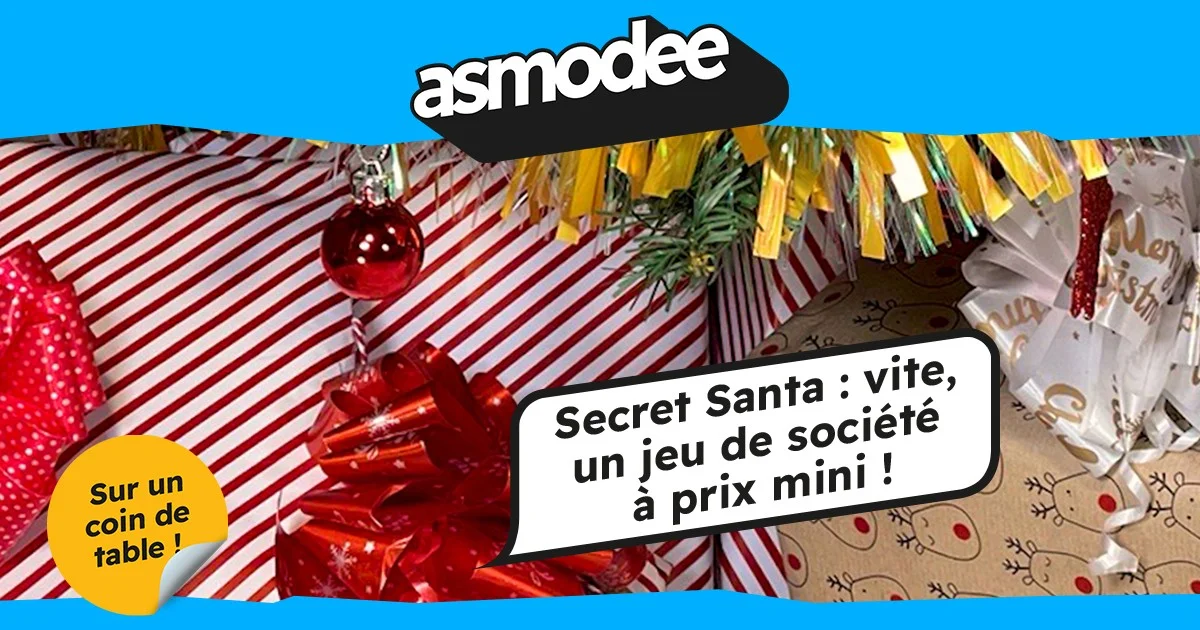 Secret Santa : vite, un jeu de société à prix mini ! - Asmodee France
