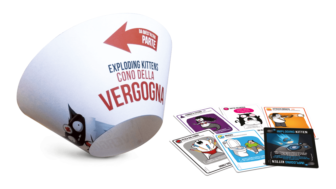 Exploding Kittens - Imploding Kittens Board Game - Asmodee Italia