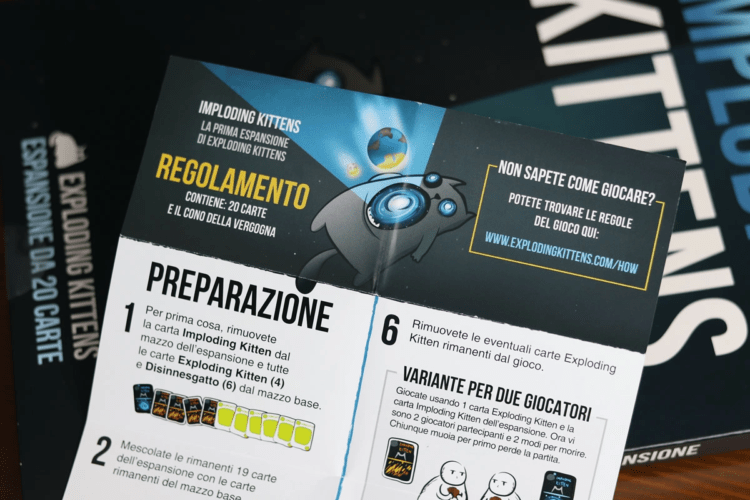 Exploding Kittens - Imploding Kittens Board Game - Asmodee Italia