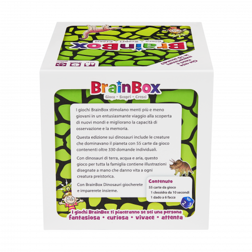 BrainBox Dinosauri Board Game - Asmodee Italia
