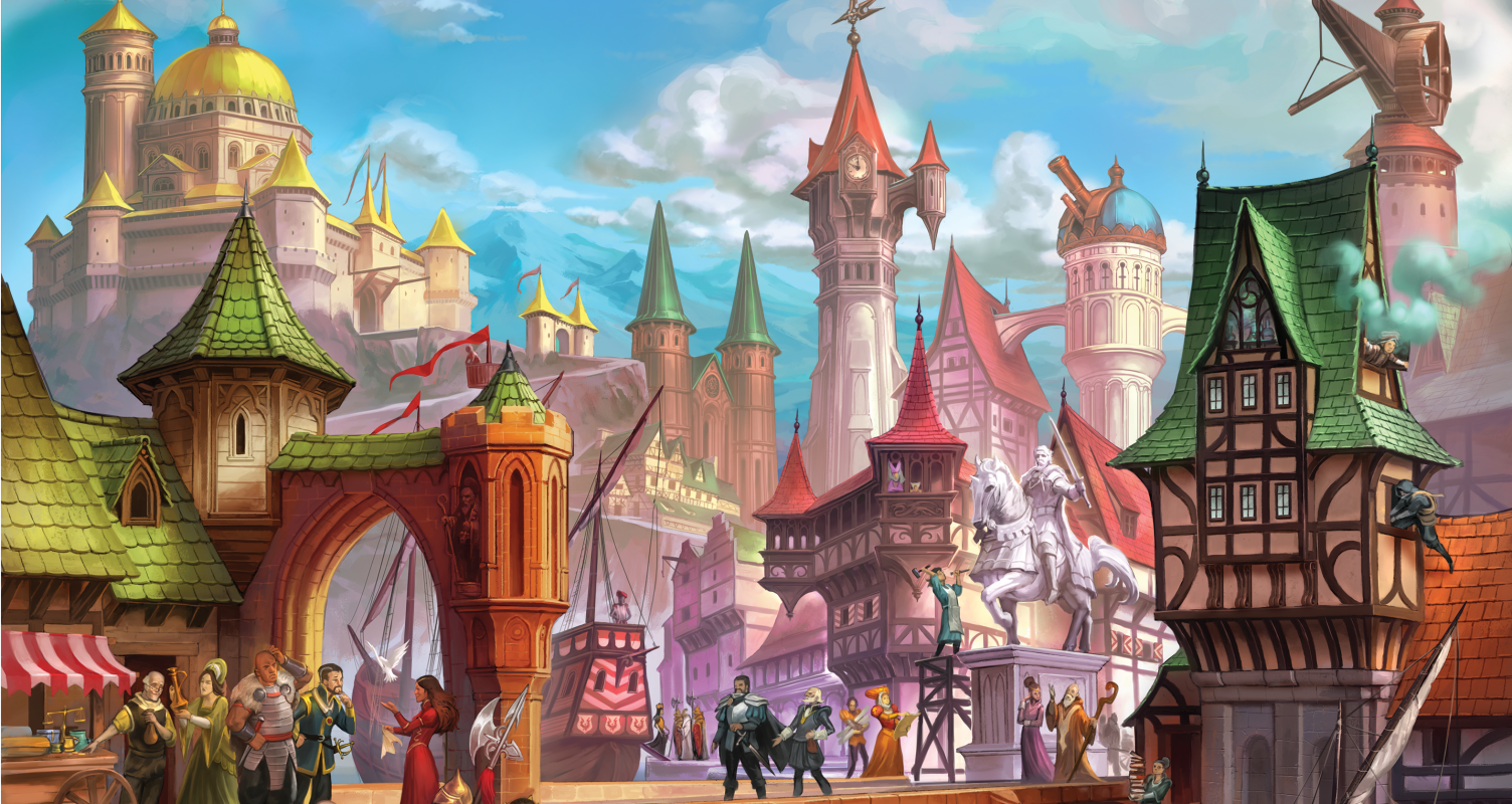 Citadels Board Game - Asmodee Italia