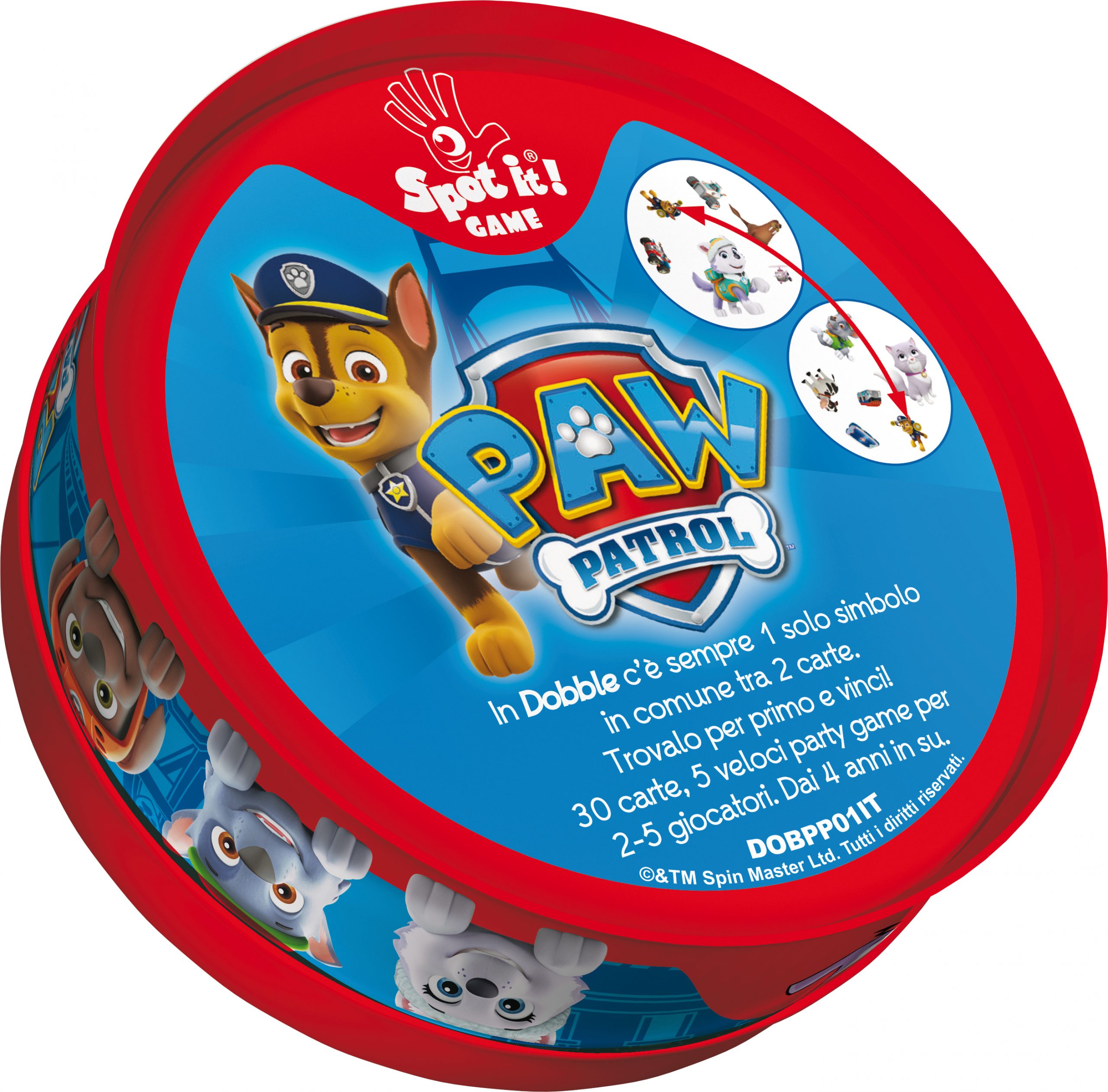 Dobble Paw Patrol Board Game - Asmodee Italia