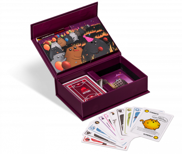 Exploding Kittens Party Pack Board Game - Asmodee Italia
