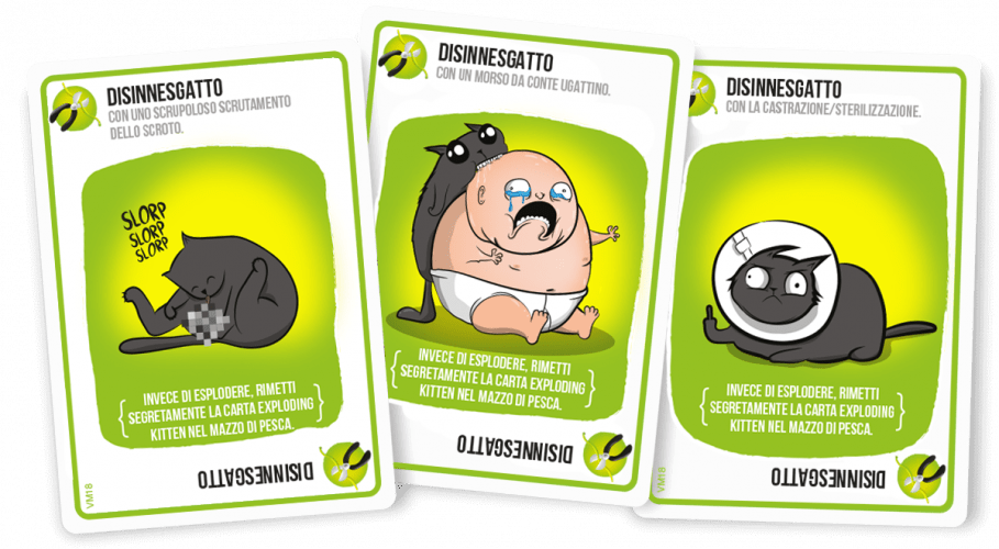 Exploding Kittens VM18 Board Game - Asmodee Italia