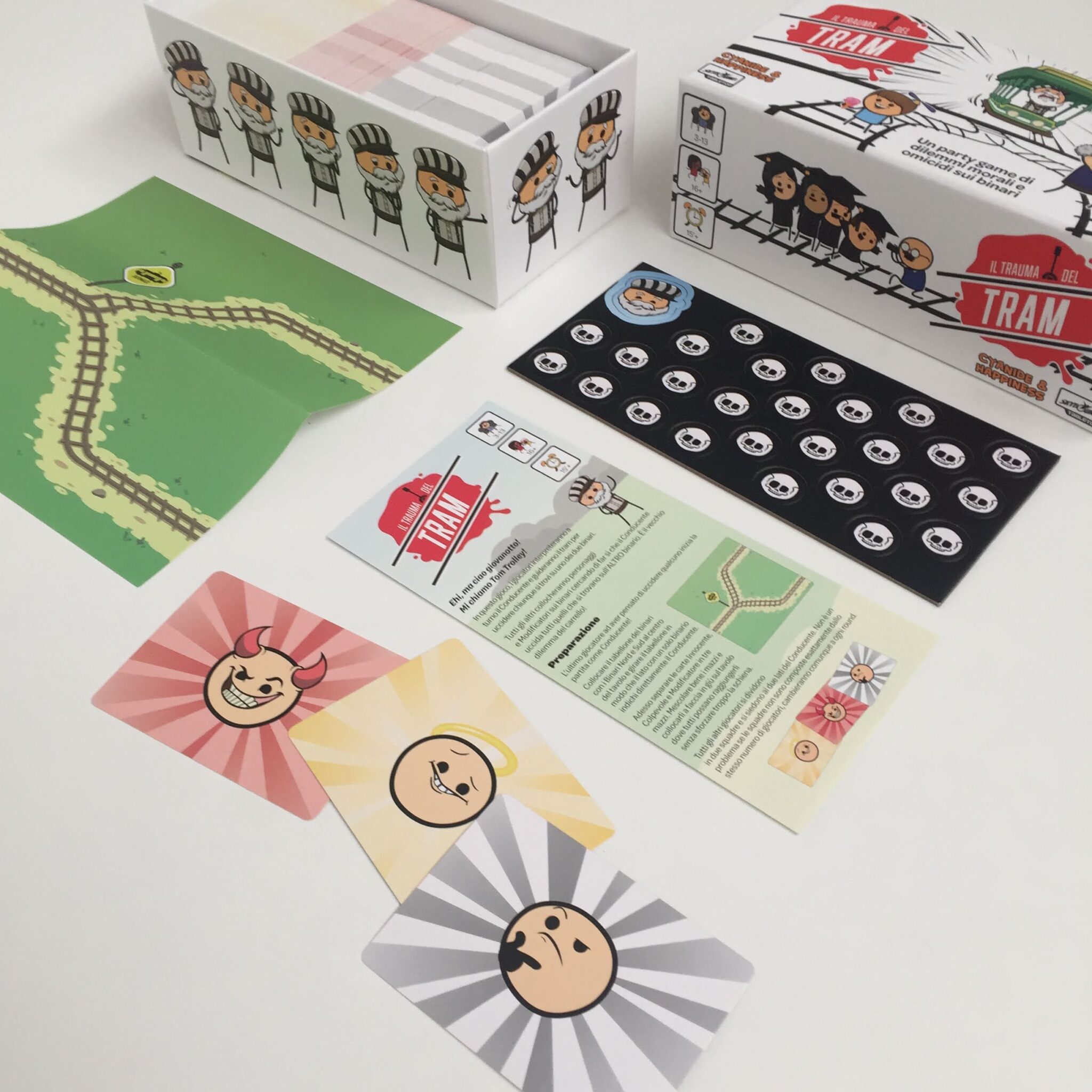 Il Trauma del Tram Board Game - Asmodee Italia