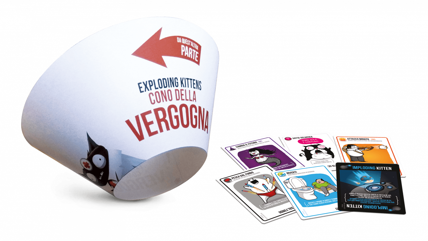 Exploding Kittens - Imploding Kittens Board Game - Asmodee Italia