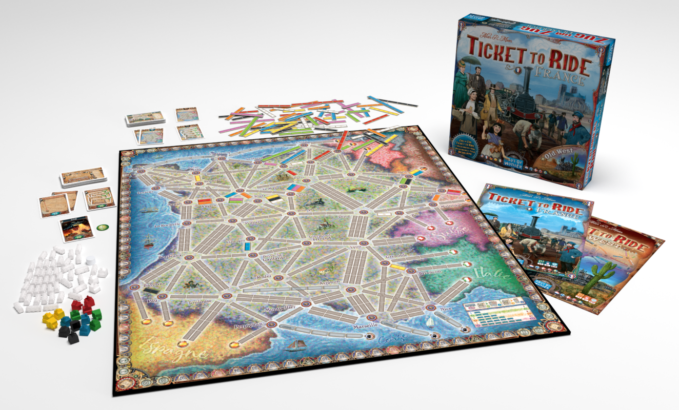 Ticket to Ride France Board Game - Asmodee Italia