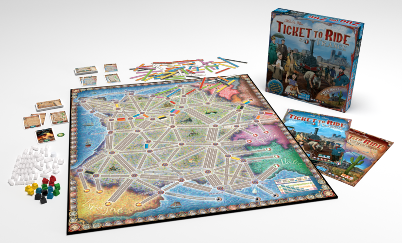 Ticket to Ride France Board Game - Asmodee Italia