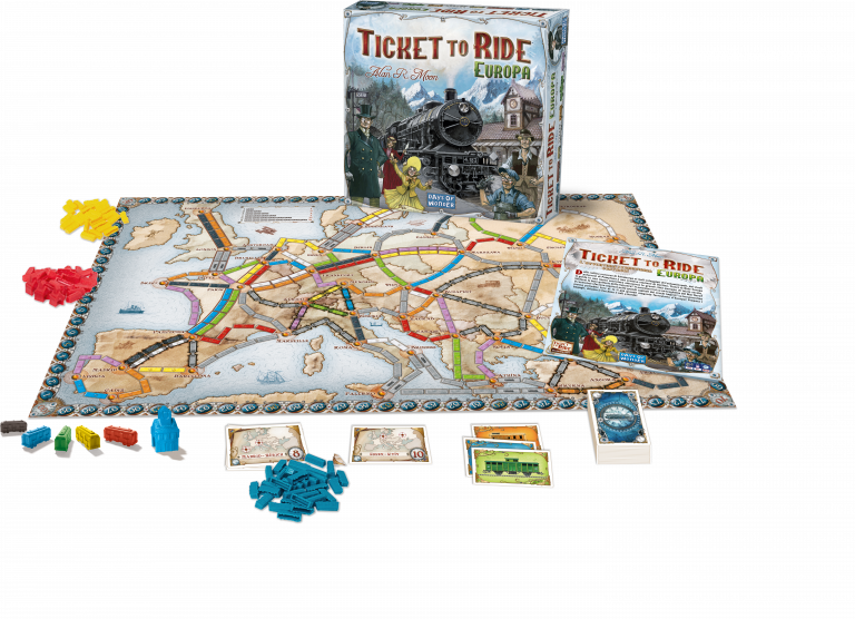 Ticket to Ride Europa Board Game - Asmodee Italia