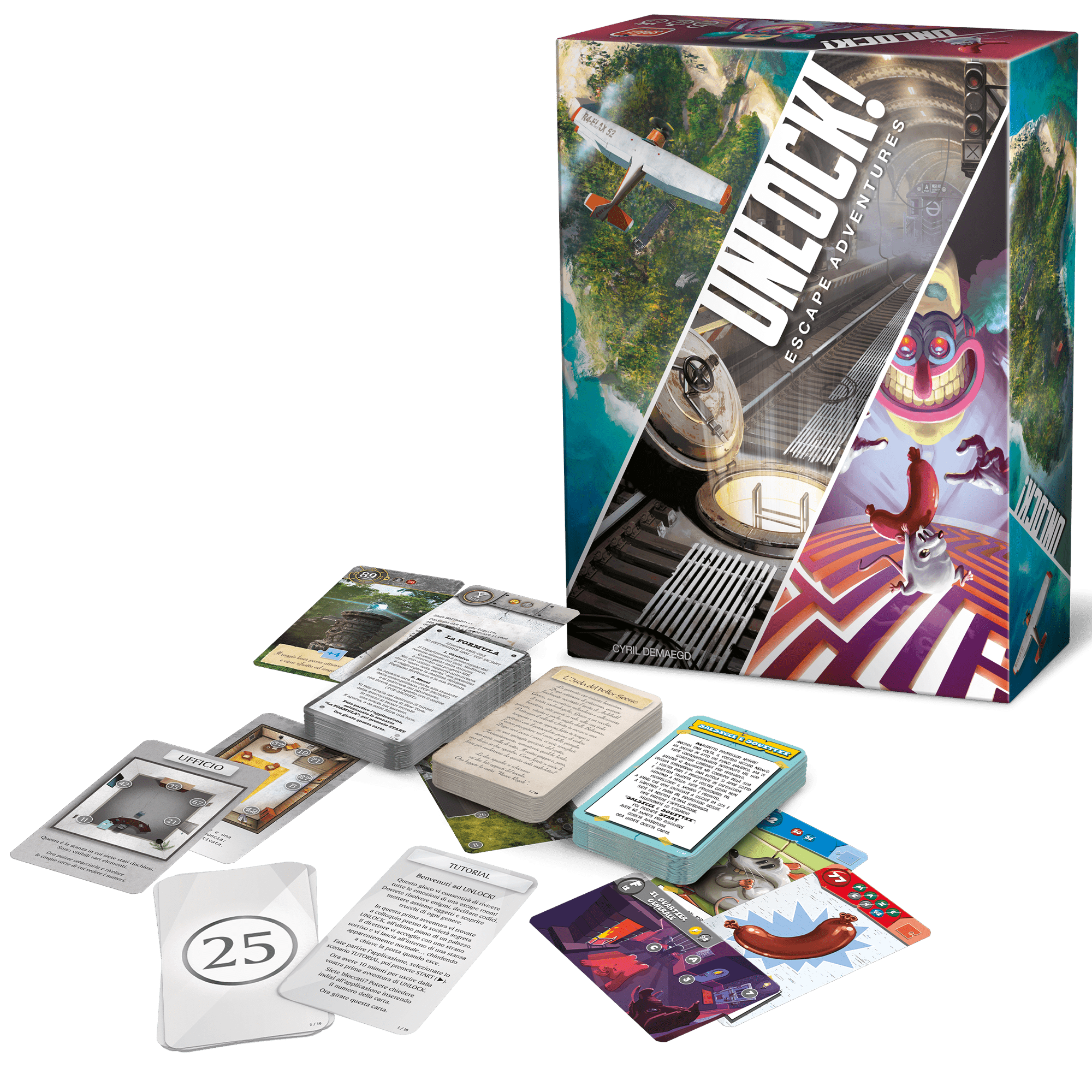 Unlock! Escape Adventures Board Game - Asmodee Italia