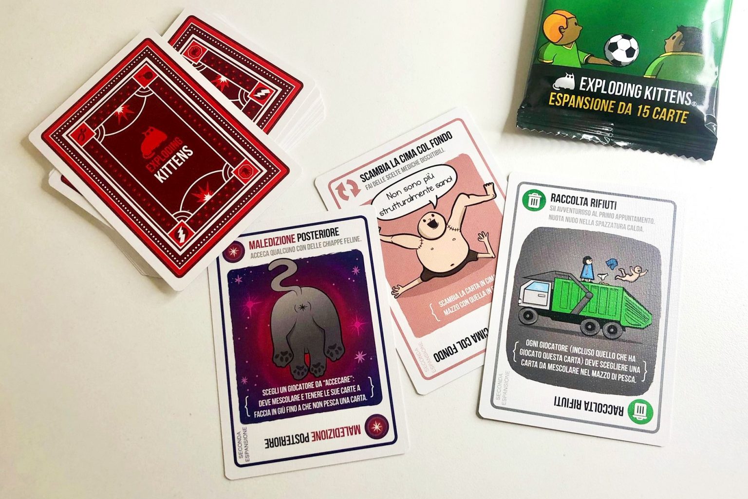 Exploding Kittens - Streaking Kittens Board Game - Asmodee Italia