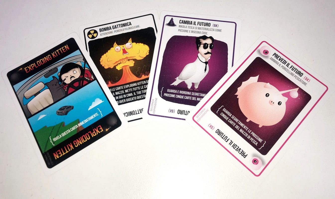 Exploding Kittens - Streaking Kittens Board Game - Asmodee Italia