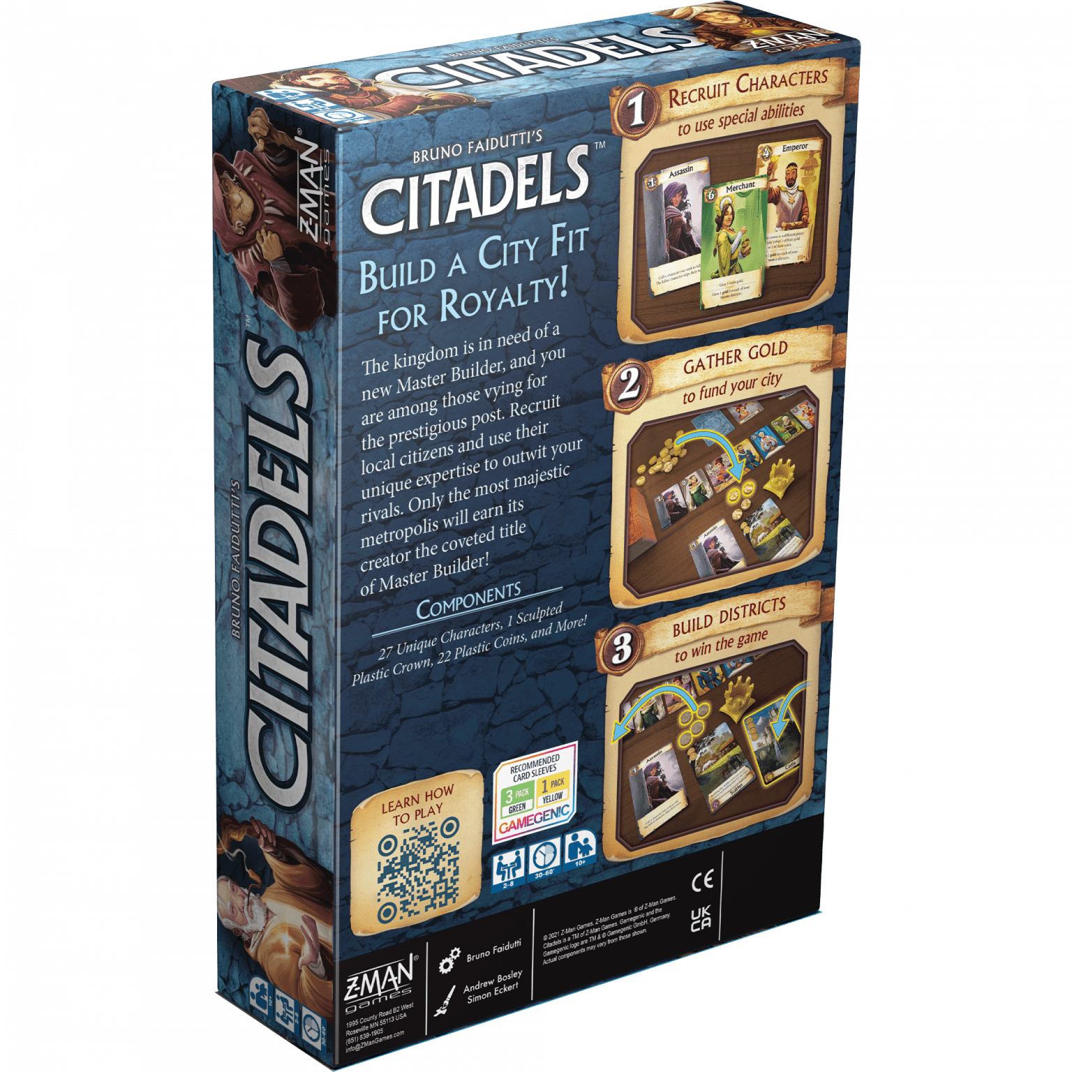 Citadels Board Game - Asmodee Italia