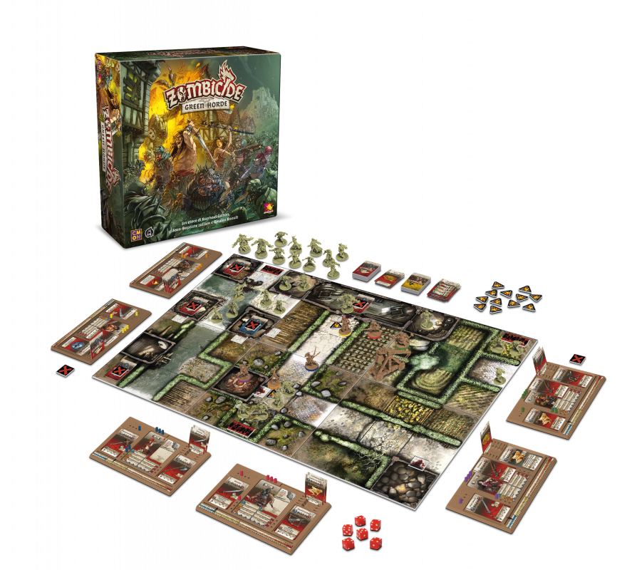 Zombicide Green Horde Board Game - Asmodee Italia