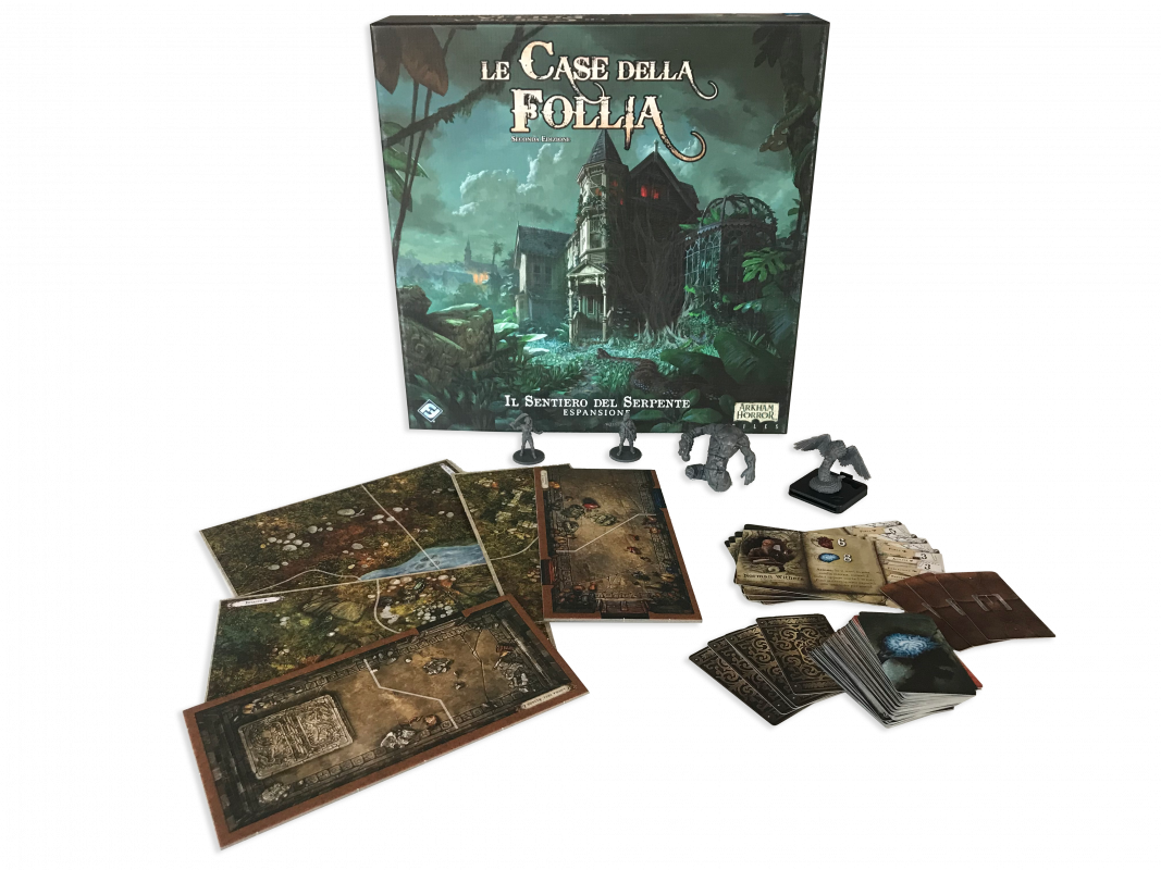 Le Case della Follia - Il Sentiero del Serpente Board Game - Asmodee Italia