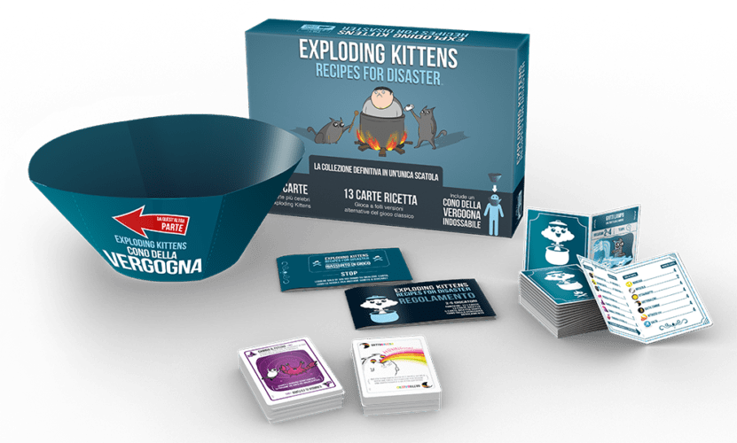 Exploding Kittens - Recipes for Disaster Board Game - Asmodee Italia