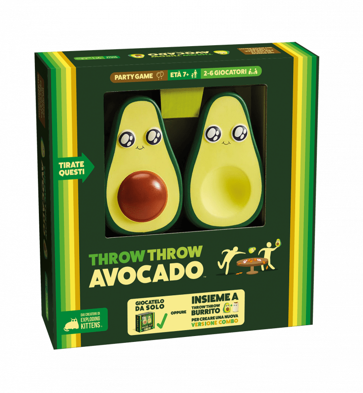 Throw Throw Avocado Board Game - Asmodee Italia