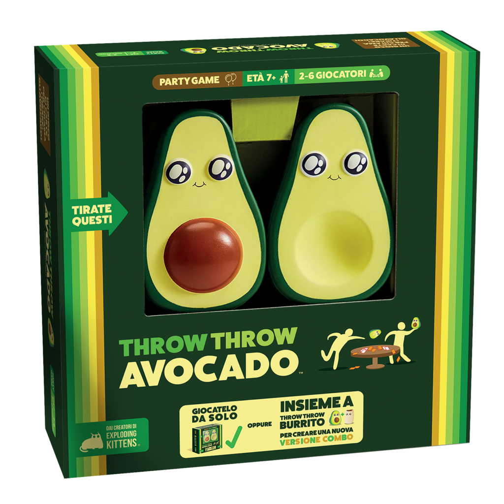 Throw Throw Avocado Board Game - Asmodee Italia