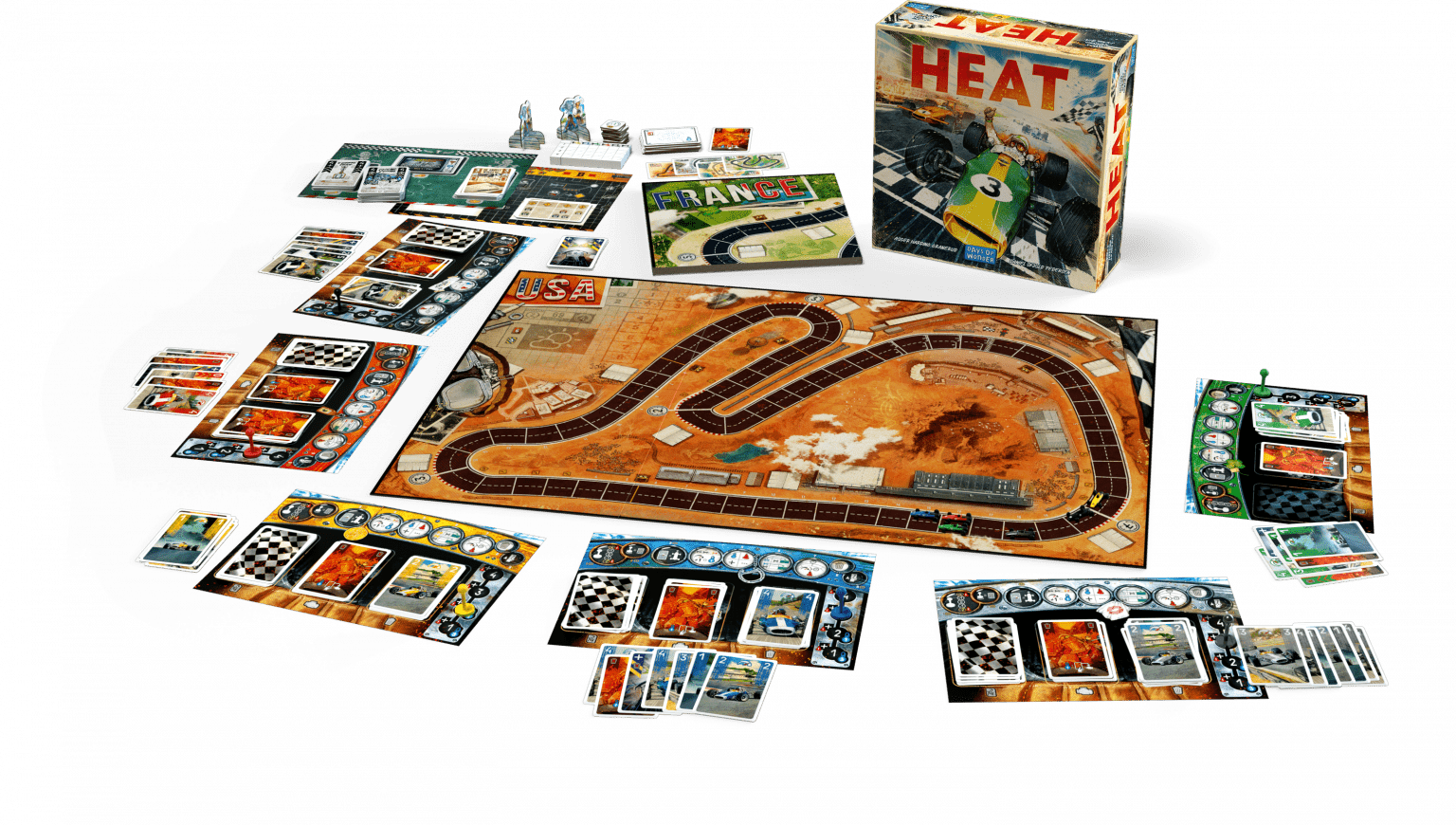 Heat Board Game - Asmodee Italia