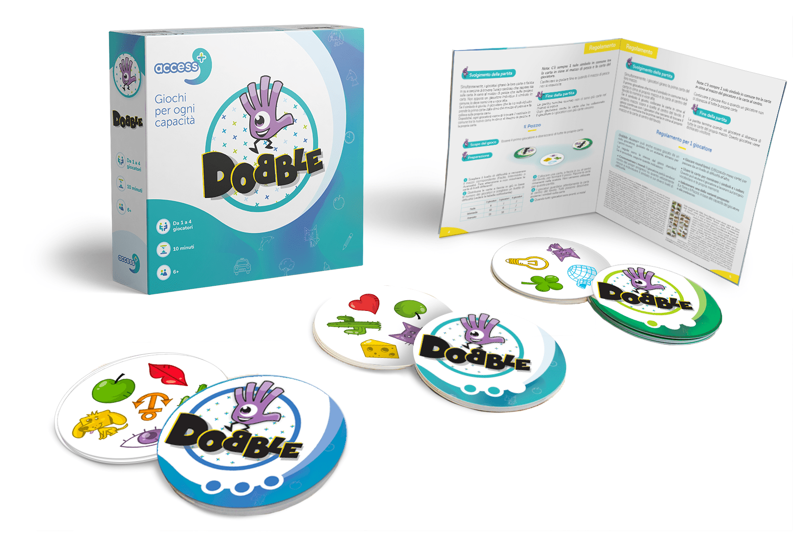 Dobble Access+ Board Game - Asmodee Italia