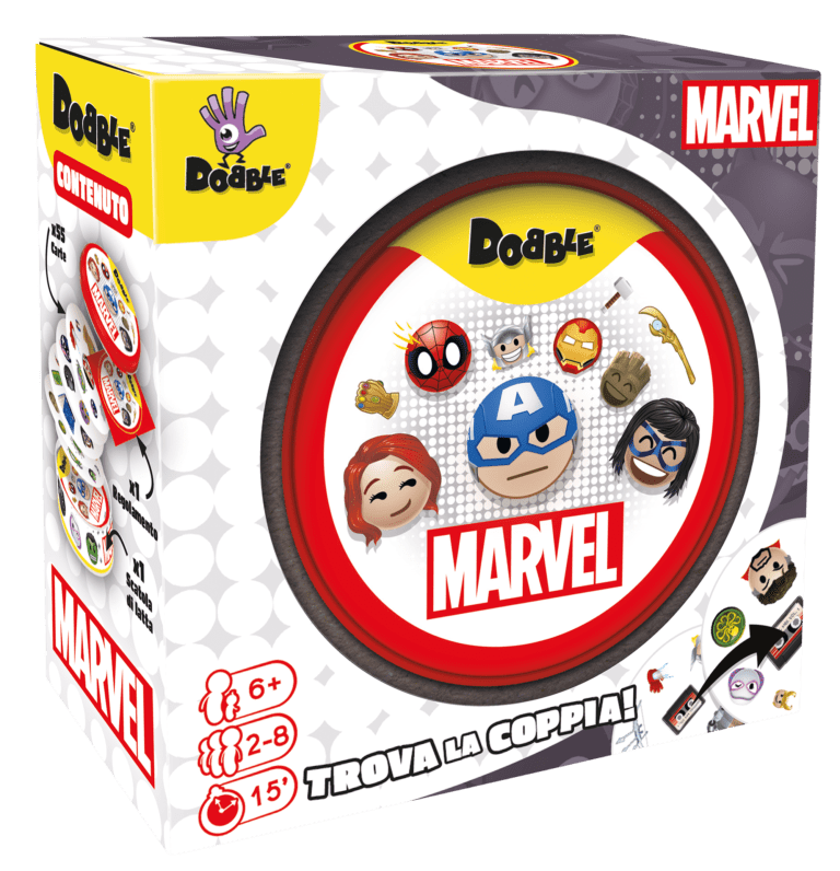 Dobble Marvel Board Game - Asmodee Italia