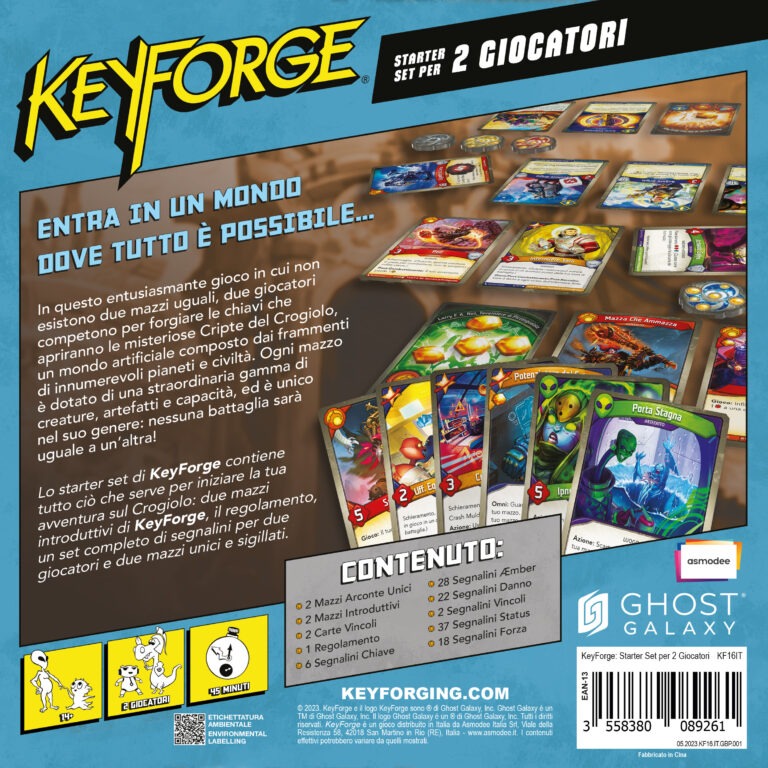 KeyForge - Starter Set Board Game - Asmodee Italia