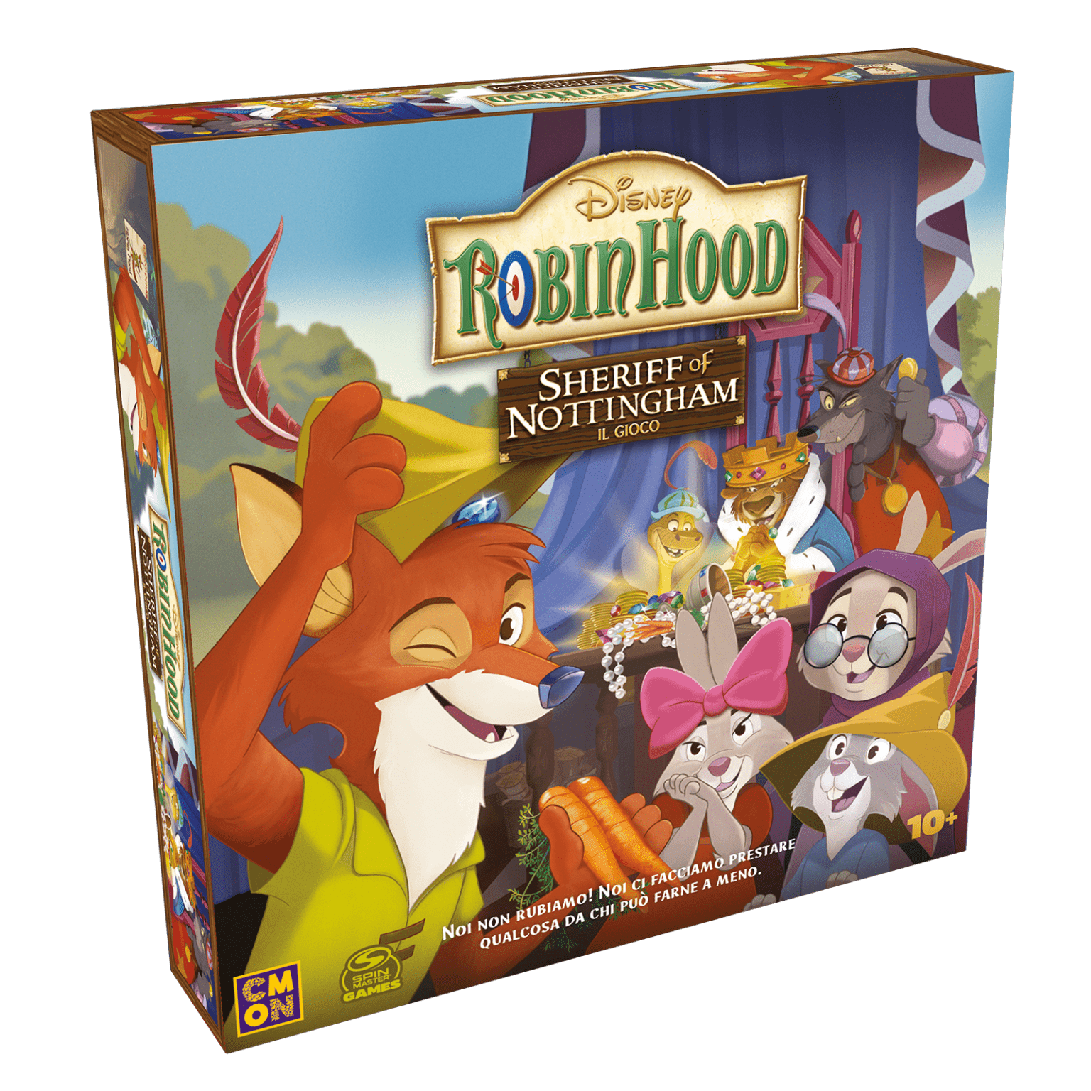 Disney Robin Hood – Sheriff of Nottingham Board Game - Asmodee Italia