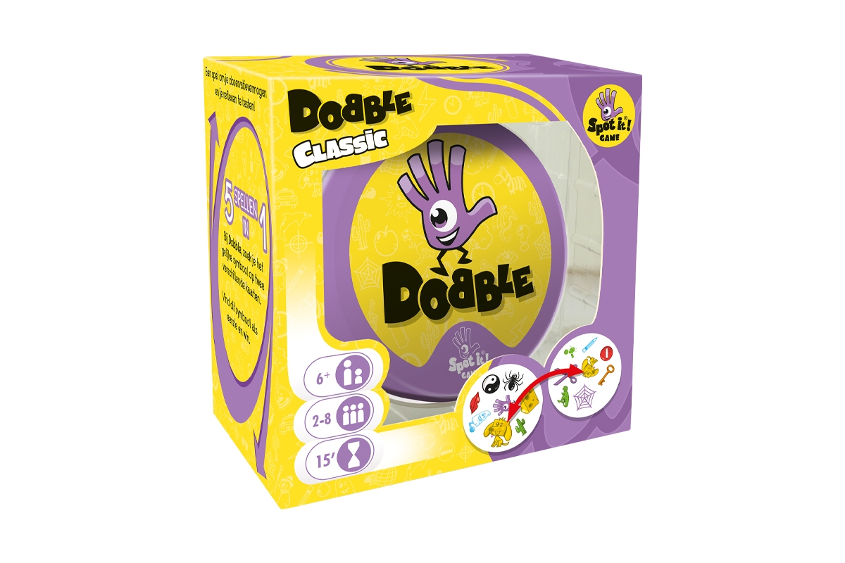 Dobble Kaartspel - Asmodee - Spot het matchende symbool!