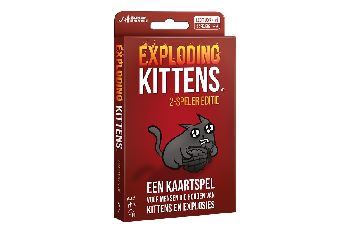 Exploding Kittens 2 speler editie Kaartspel - Asmodee