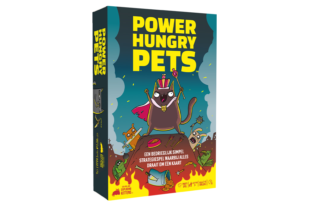Power Hungry Pets Bordspel - Asmodee