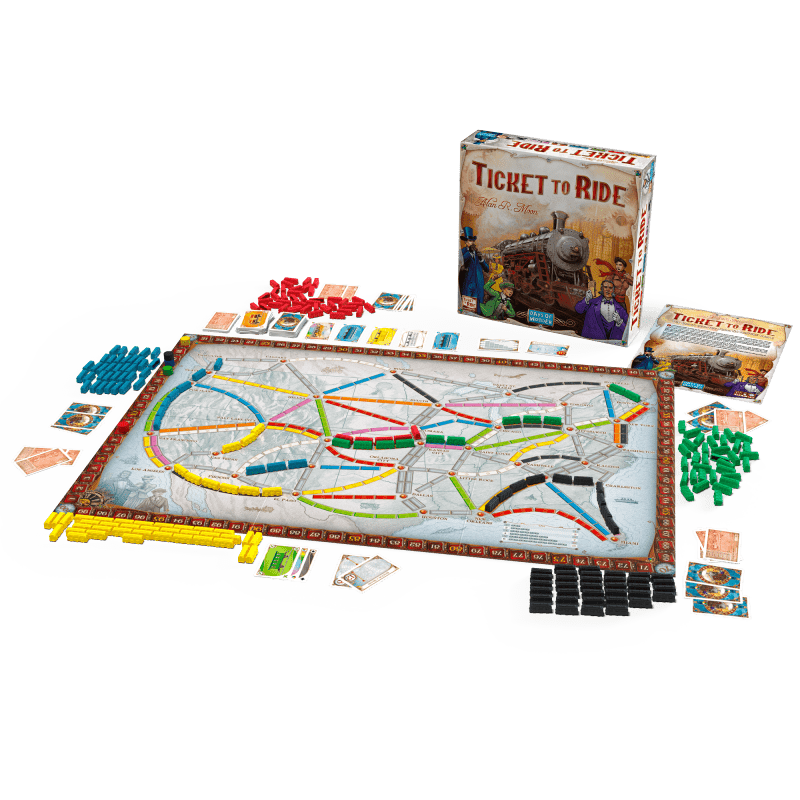 Ticket to Ride Board Game - Asmodee Nordics