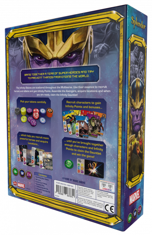 Splendor - Marvel Board Game - Asmodee Nordics