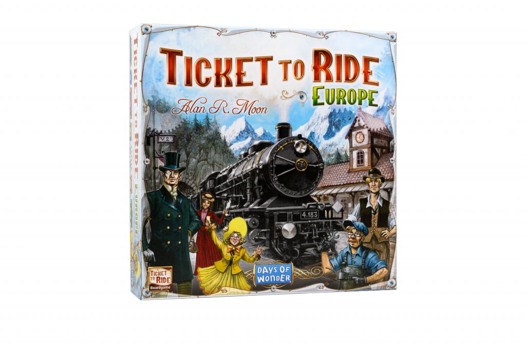 Ticket to Ride - Europe Board Game - Asmodee Nordics