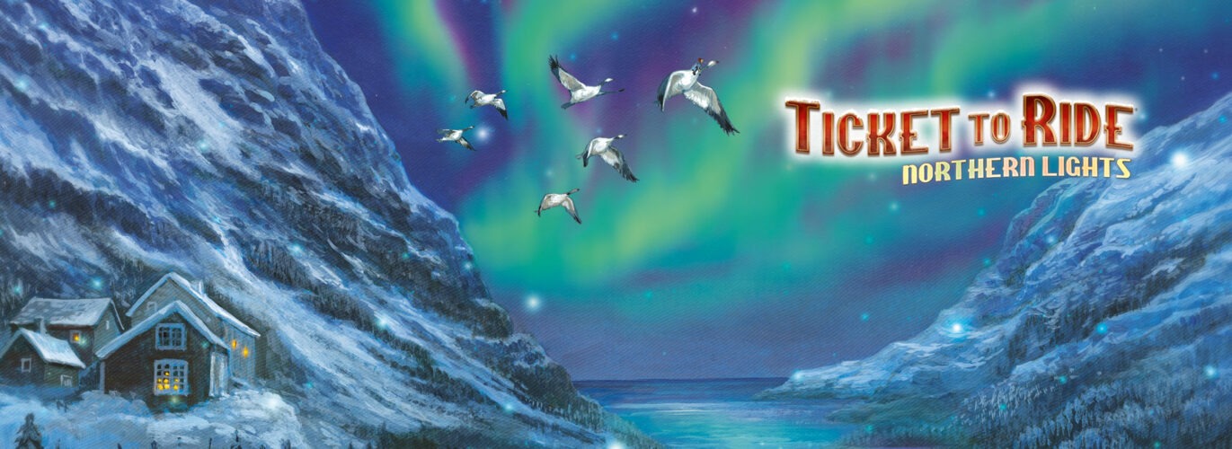 Ticket to Ride Northern Lights Board Game - Asmodee Nordics