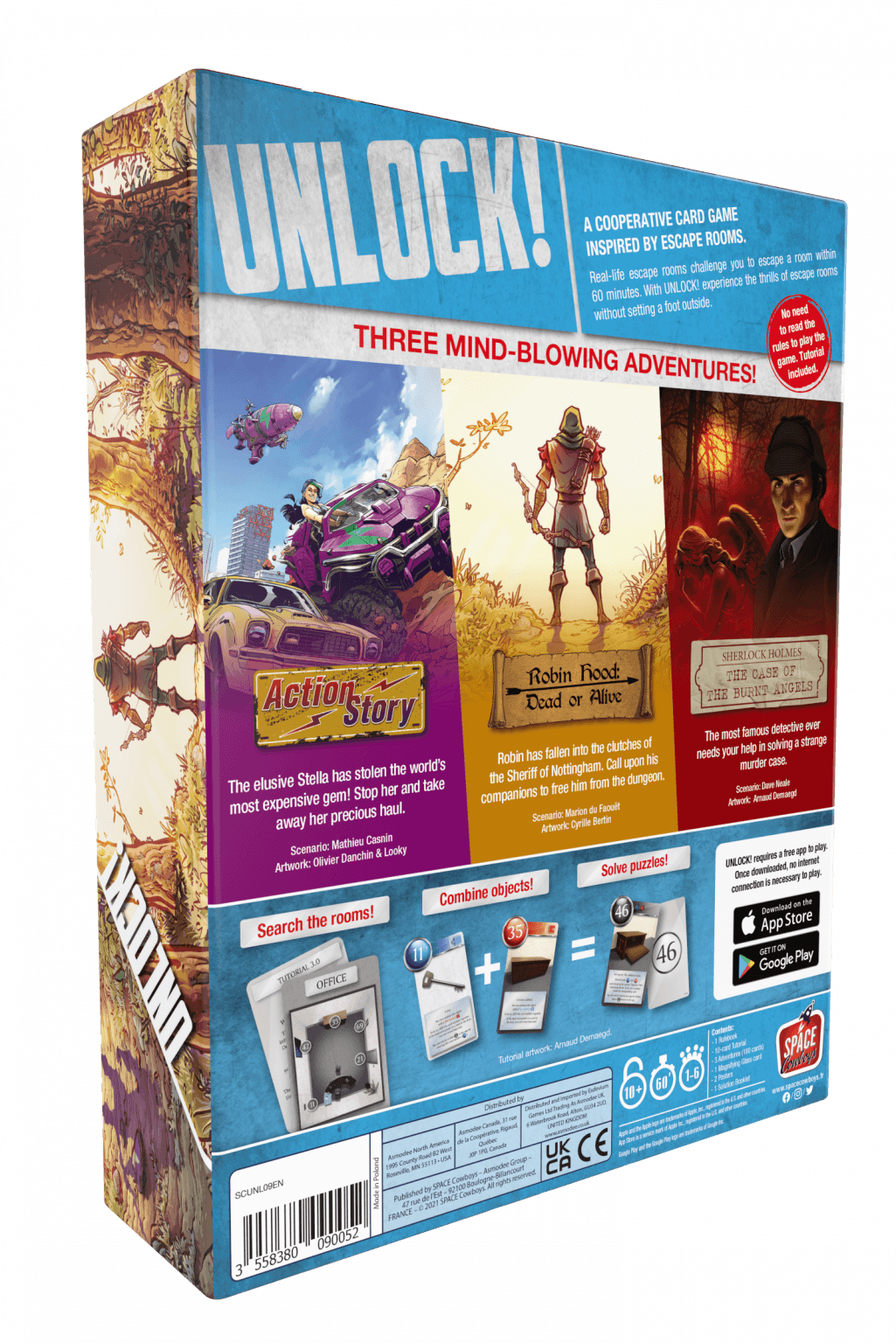 Unlock! - Legendary Adventures Board Game - Asmodee Nordics