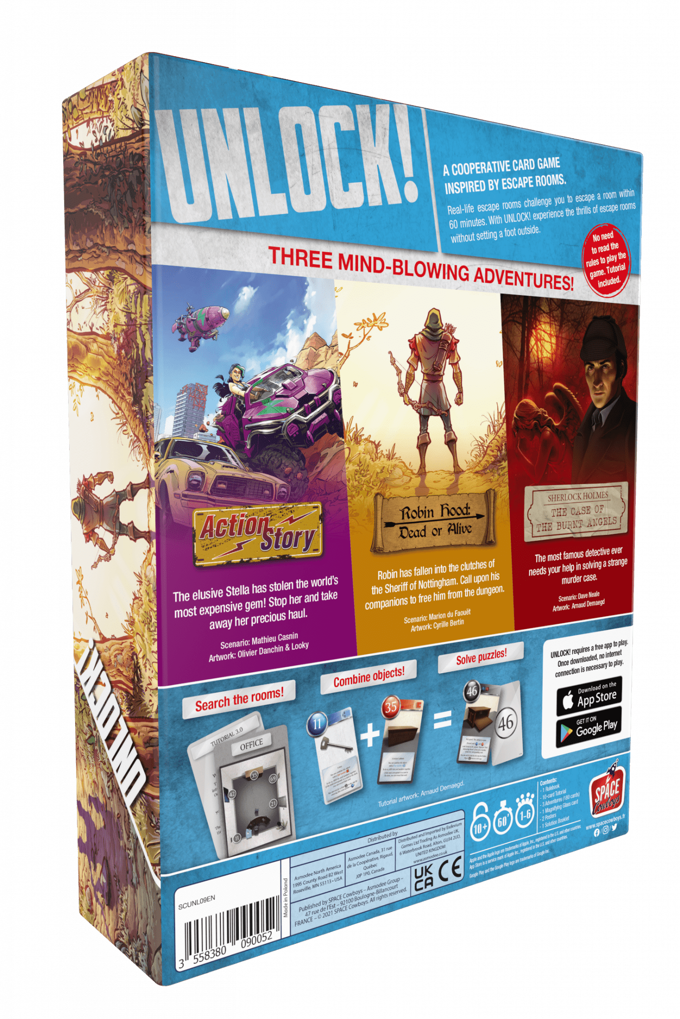 Unlock! - Legendary Adventures Board Game - Asmodee Nordics