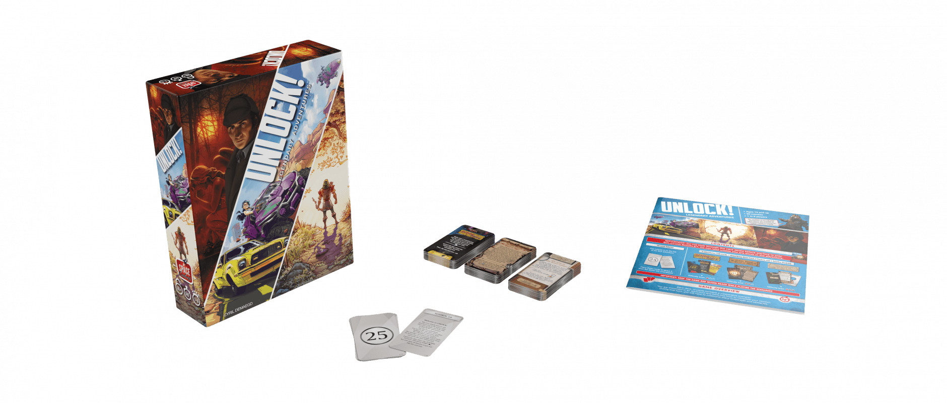 Unlock! - Legendary Adventures Board Game - Asmodee Nordics