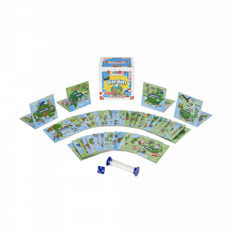 BrainBox - The World Board Game - Asmodee Nordics