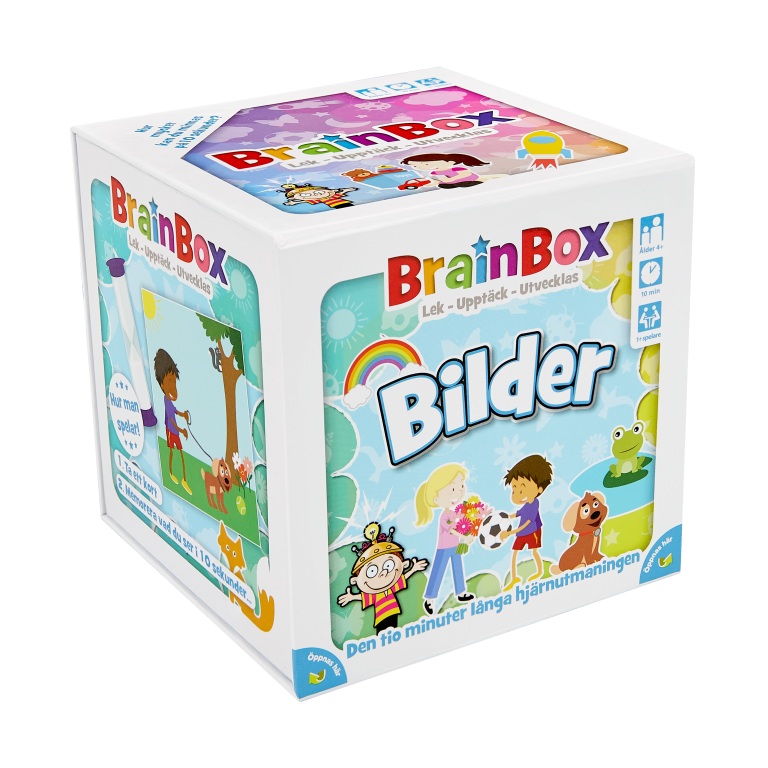 BrainBox - Pictures Board Game - Asmodee Nordics