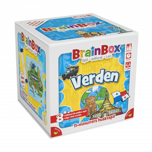 BrainBox - The World Board Game - Asmodee Nordics
