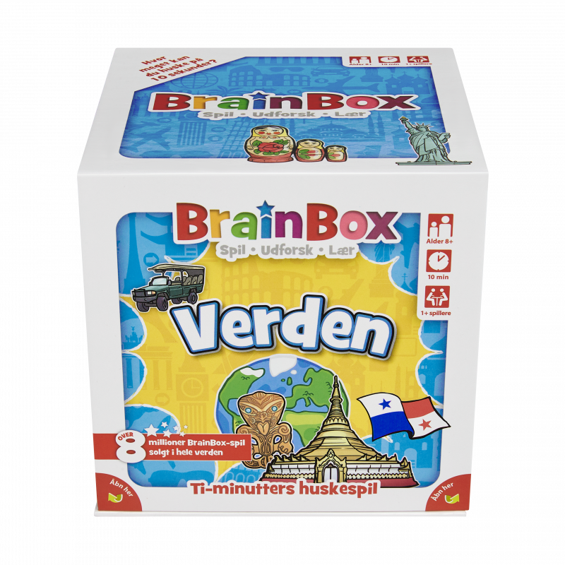 BrainBox - The World Board Game - Asmodee Nordics