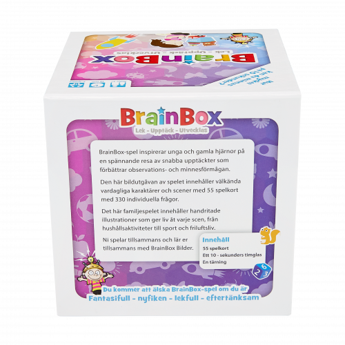 BrainBox - Pictures Board Game - Asmodee Nordics