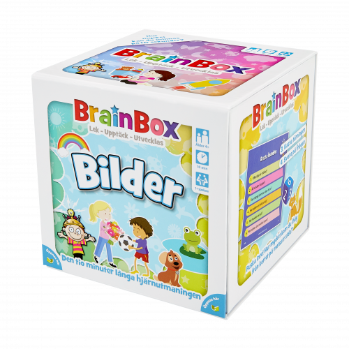 BrainBox - Pictures Board Game - Asmodee Nordics